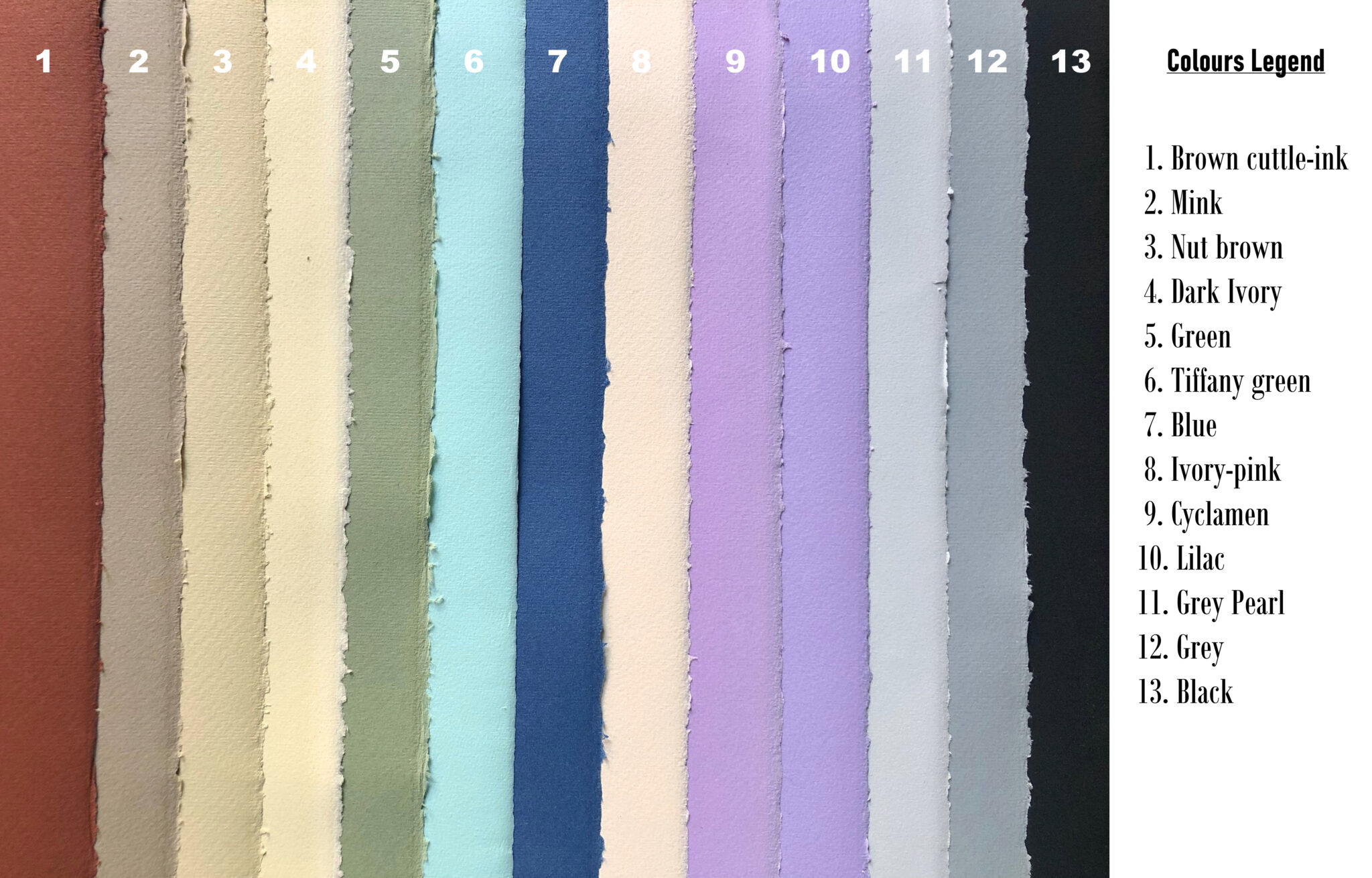 Coloured cotton paper (200 gsm) – Amatruda Store